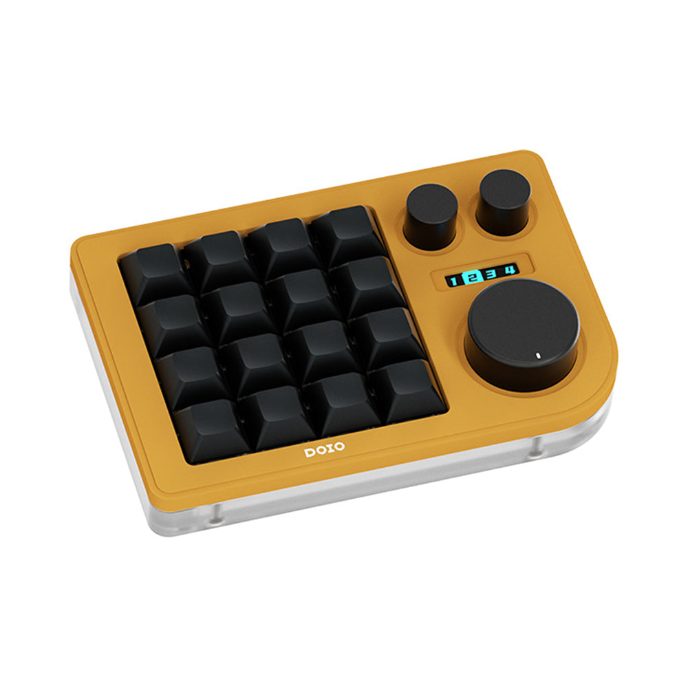 DOIO KB16 アルミ製片手デバイス マクロメカニカルキーボード