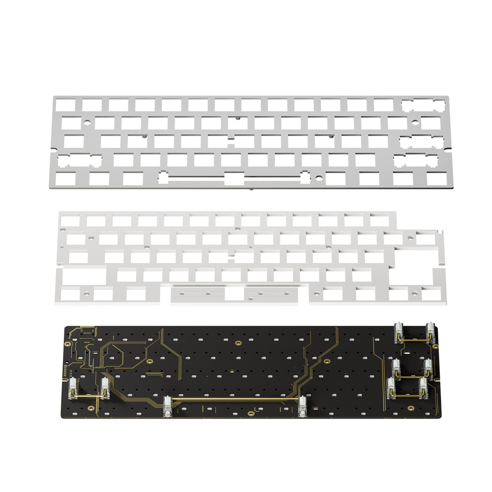 GATERON GT60 PRO Magnetic Keyboard PCBA【スタビ＆フォーム組み立て済み】
