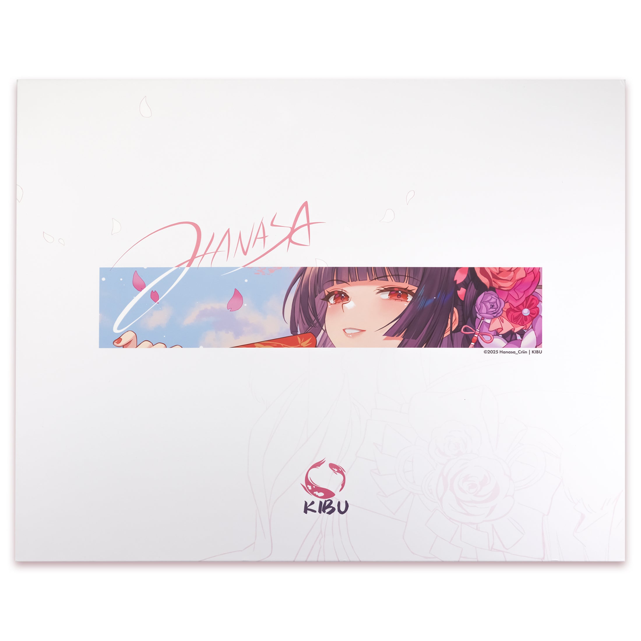 【数量限定】KIBU Gear 桜華 Japan Limited Edition【ガラス製マウスパッド】