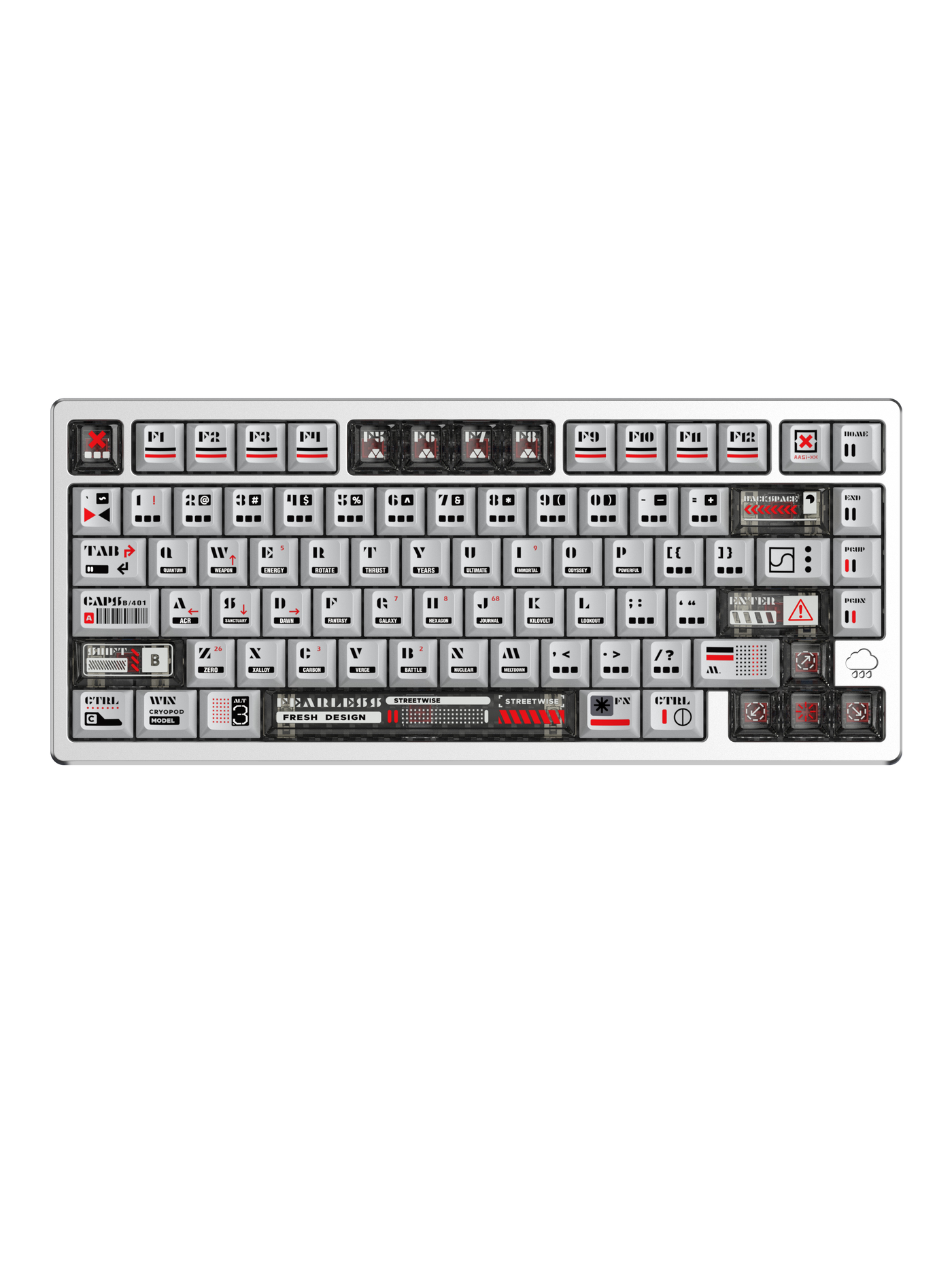 WOBKEY Rainy 75 RT(TTC KOM RGB Switch)【ゲーミングキーボード】